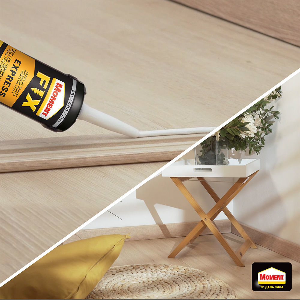 Алати Онлайн Магазин. Лепило Moment Express Fix PL600 - 375гр.